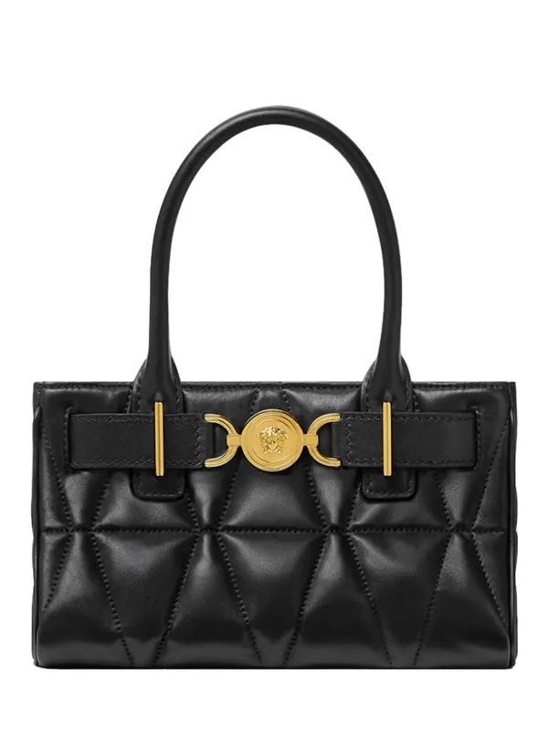 Versace Medusa '95 Quilted Tote Bag - Black