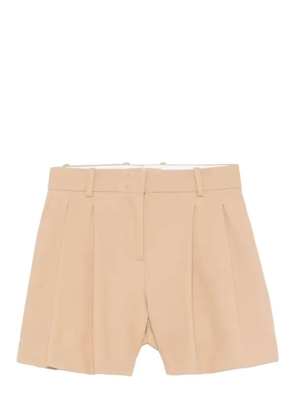 Ermanno Scervino Pleated Shorts - Neutrals