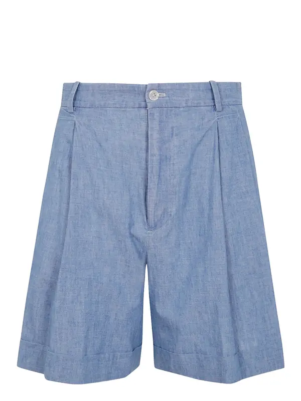 Polo Ralph Lauren Chambray Shorts - Blue