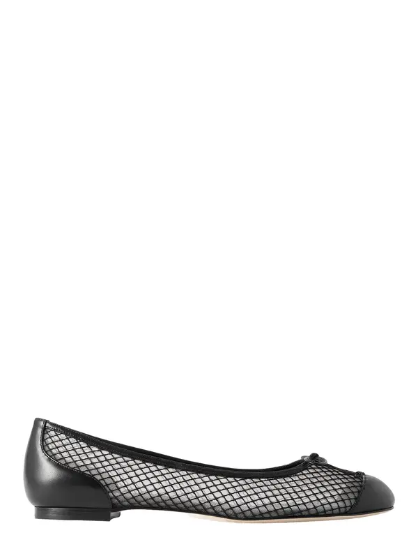 Manolo Blahnik Capbalme Ballet Flats - Black