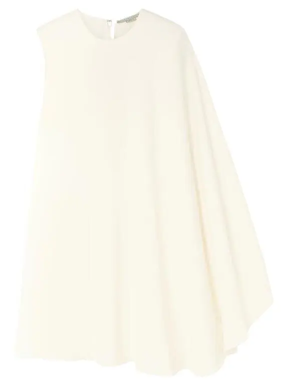 Stella McCartney One-shoulder Mini Dress - White