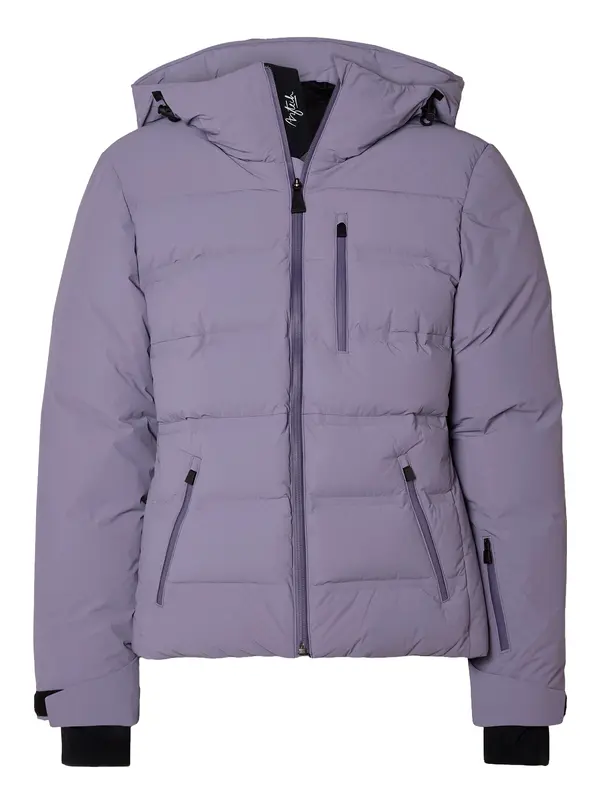 Aztech Mountain Nuke Hooded Down Ski Jacket - Purple