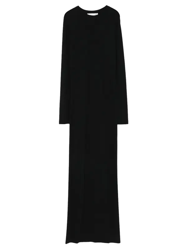 LUDOVIC DE SAINT SERNIN Jersey Maxi Dress - Black