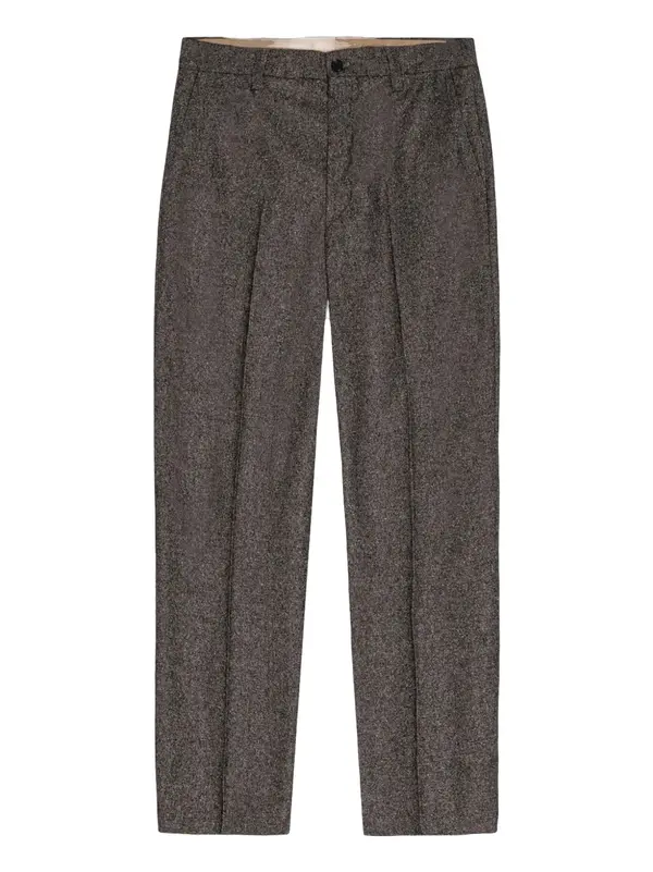 Nn07 Mid-rise Trousers - Brown