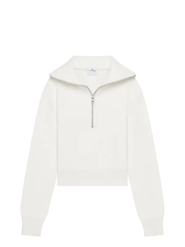 COURREGES Trucker Jumper - White