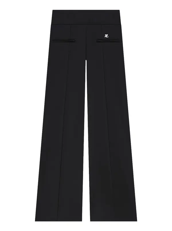 COURREGES Interlock Track Pants - Black