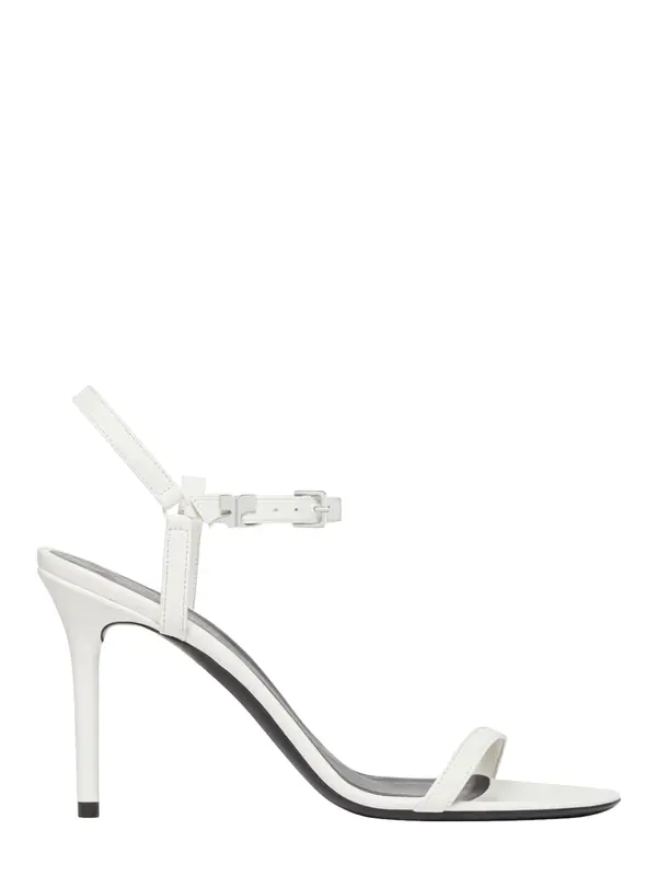 COURREGES Leather Sandals - White