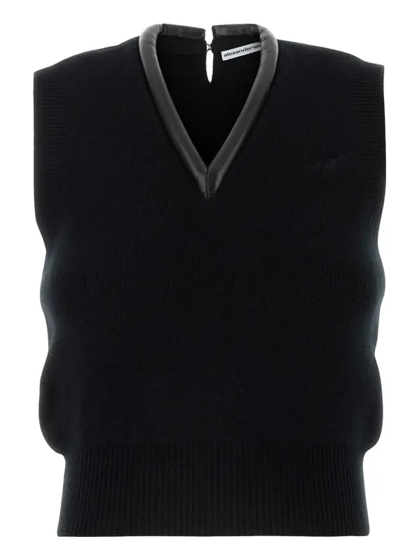 Alexander Wang Knitted Vest - Black