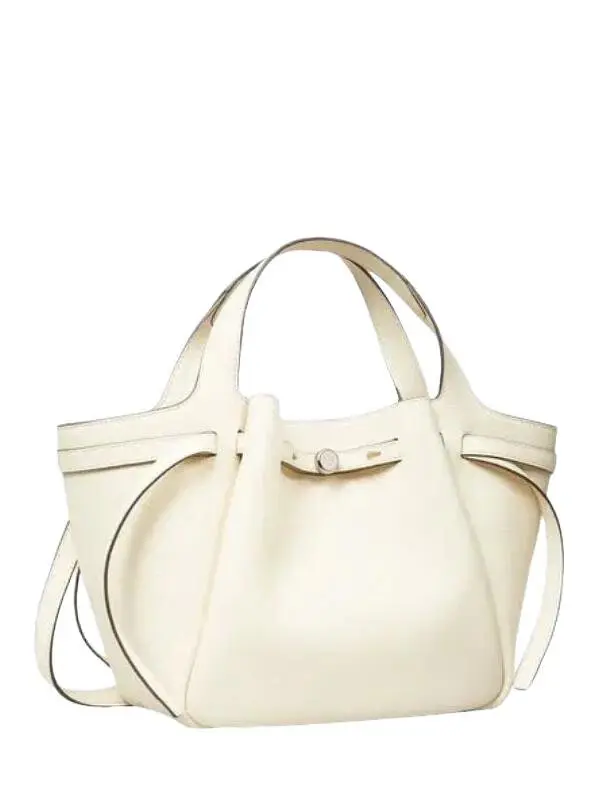 Tory Burch Small Romy Tote - Light Cream