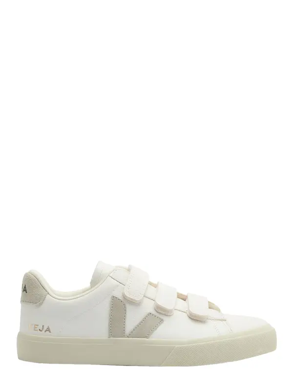 VEJA Recife Leather Sneakers - White And Grey