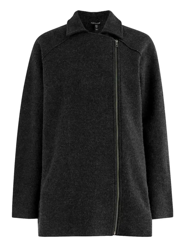 Eileen Fisher Wool Jacket - Charcoal