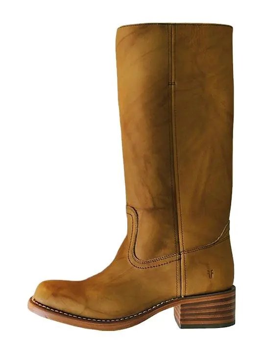 THE FRYE COMPANY Campus 14l Leather Boots - Yellow