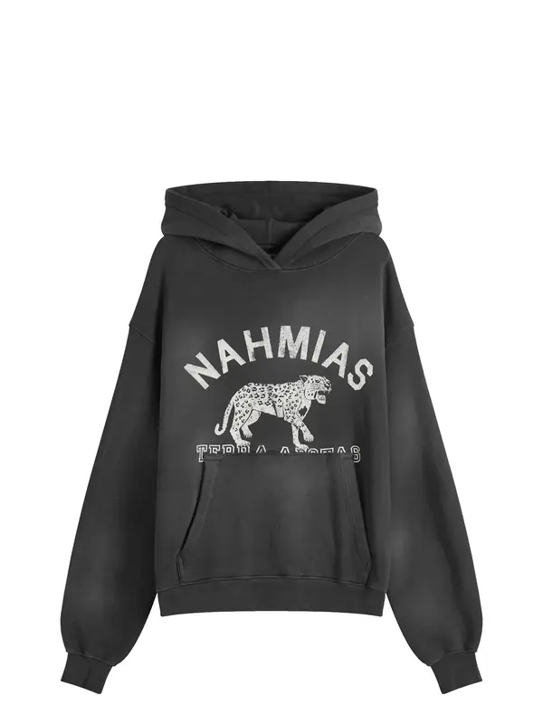 NAHMIAS Terraestiva Relaxed-fit Hoodie - Worn Black