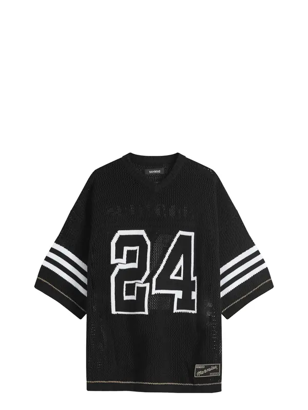 NAHMIAS Knit 24 Football Shirt - Black