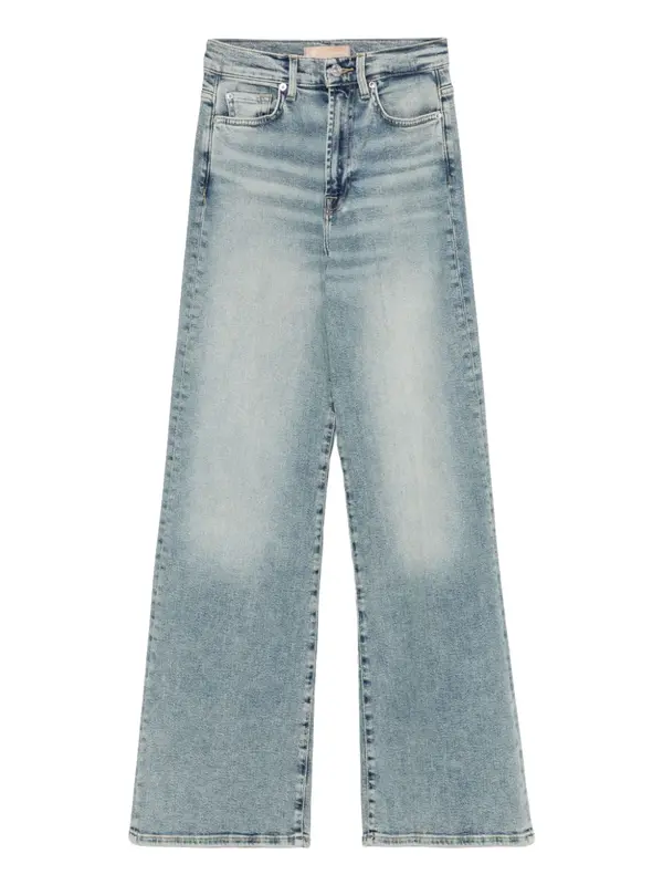 7 For All Mankind Ultra High-rise Jo Jeans - Blue