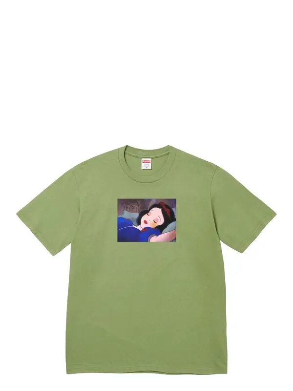 Supreme Snow White Moss T-shirts - Green