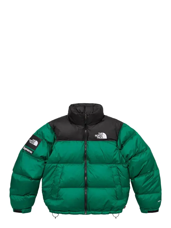 Supreme X The North Face Nuptse Puffer Jacket - Green