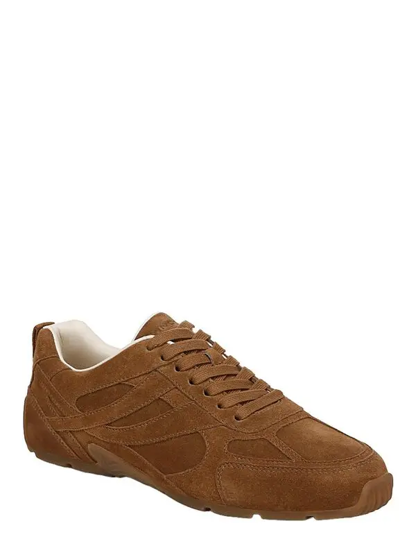 Vince Mojave Trainer Sneakers - Elmwood Brown Suede