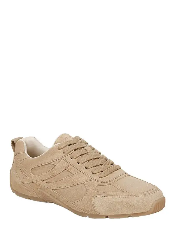 Vince Mojave Trainer Sneakers - Sand Trail Beige Suede