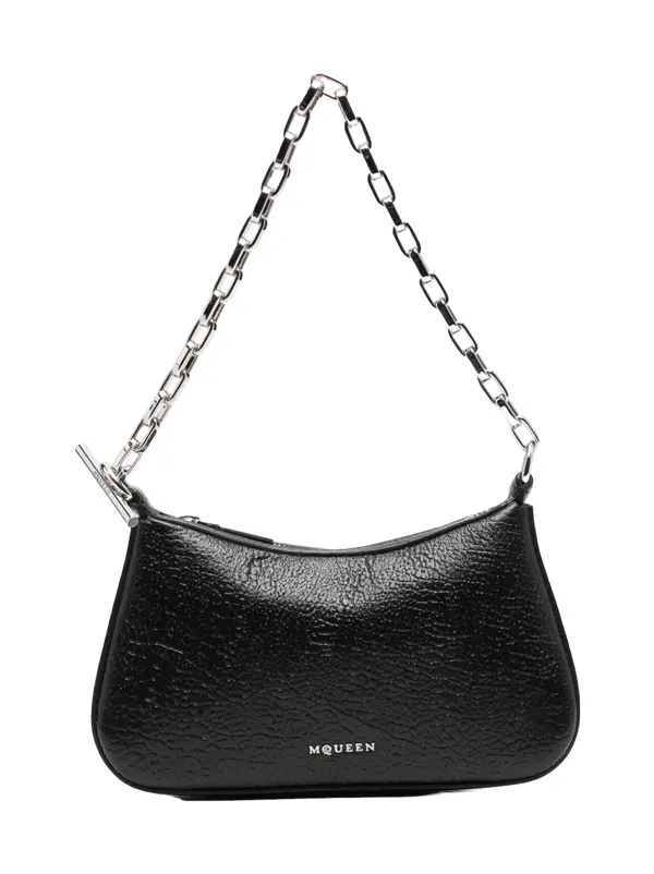 Alexander McQueen Mini T-bar Bag - Black