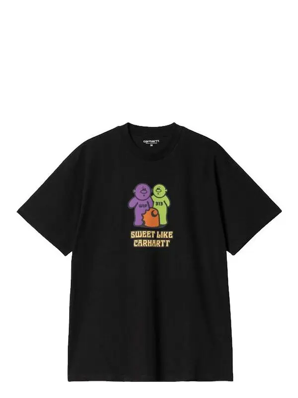 Carhartt Wip Short Sleeve Gummy T-shirt - Black