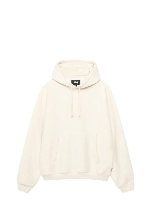 StÜssy Fleece Raglan Hoodie - Natural