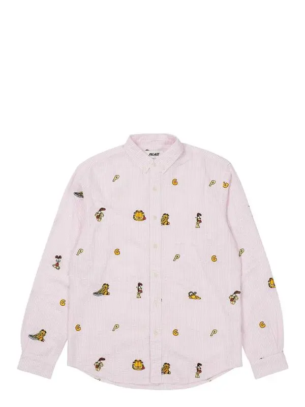 PALACE Garfield Boojie Shirt - Pink/white
