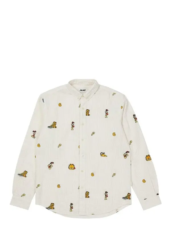 PALACE Garfield Boojie Shirt - Beige/white