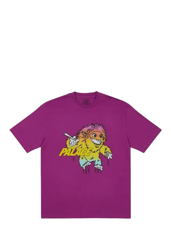 PALACE Large Up T-shirt - Plum