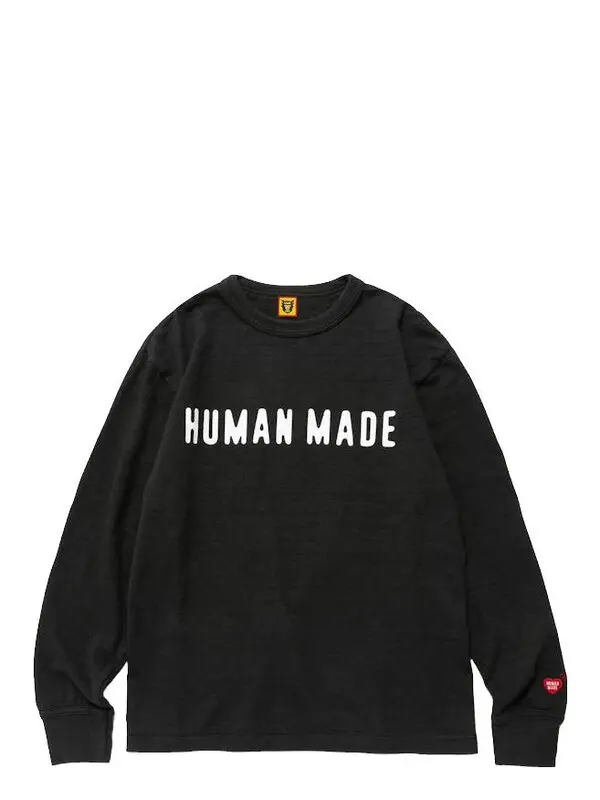 HUMAN MADE Classic Long Sleeve T-shirt - Black