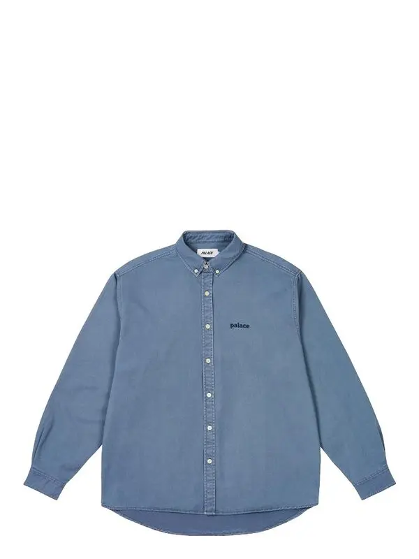 PALACE Oxford Shirt - Navy Blue