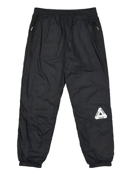 PALACE Polar Grid Reverse Bottoms - Black