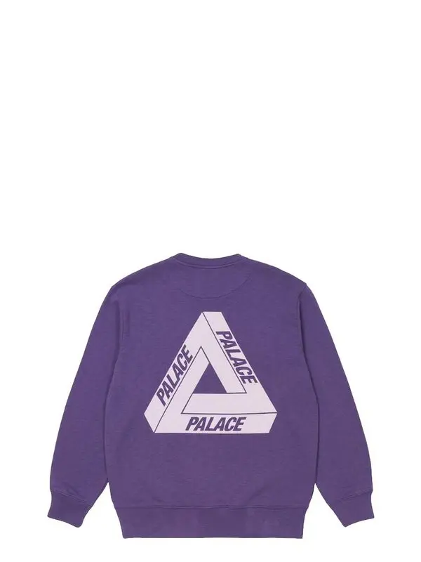 PALACE Slub Crew - Purple