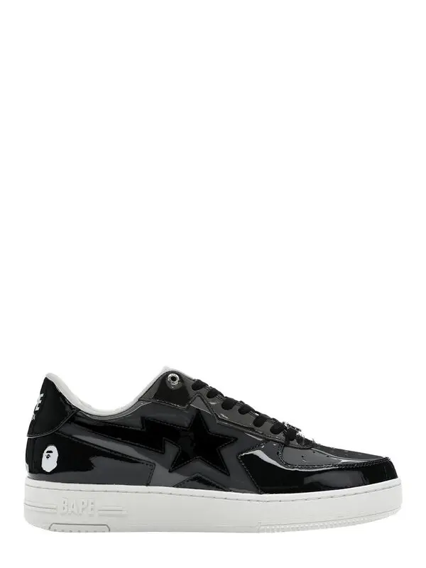 BAPE Sta Icon Low Patent - Black/grey/white