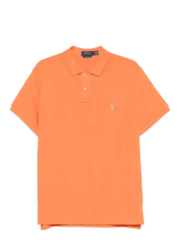 Polo Ralph Lauren Polo Pony-embroidered Polo Shirt - Orange