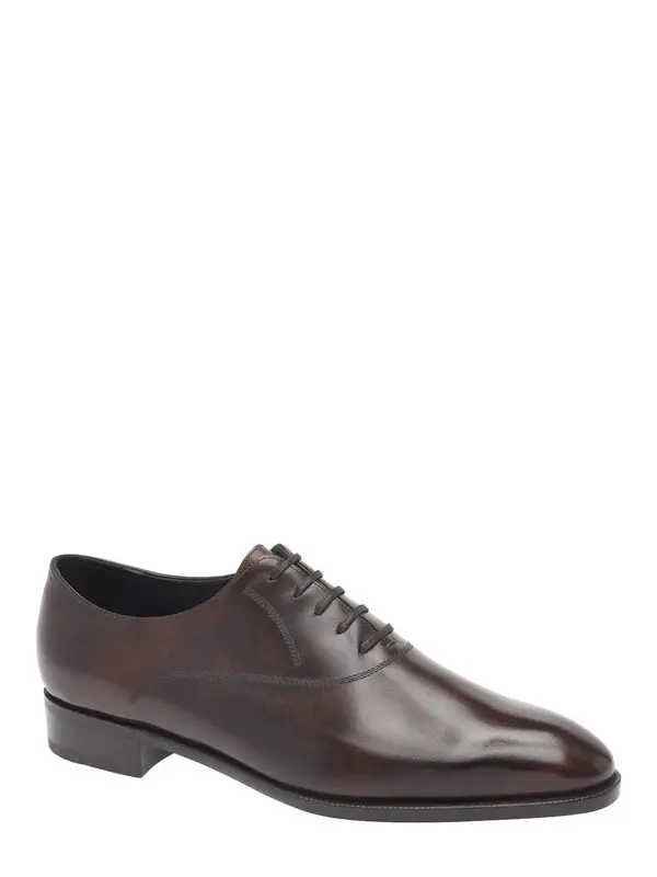 John Lobb Luke Wholecut Oxford - Dark Brown