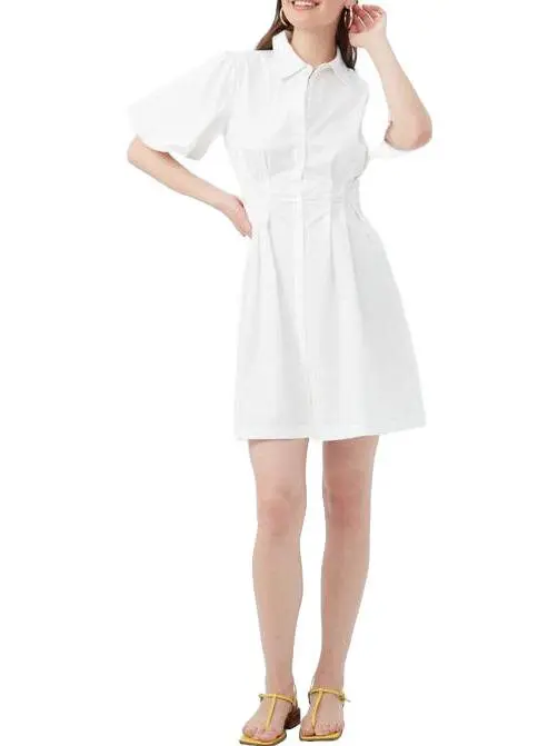 Trina Turk Galine Shirt Dress - White