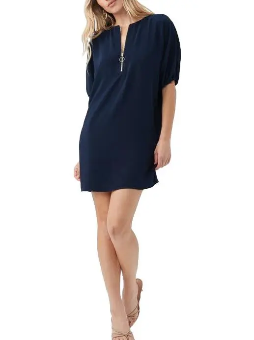 Trina Turk Zariah Shift Dress - Indigo