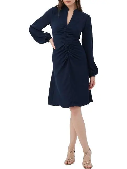 Trina Turk Lora A-line Dress - Indigo