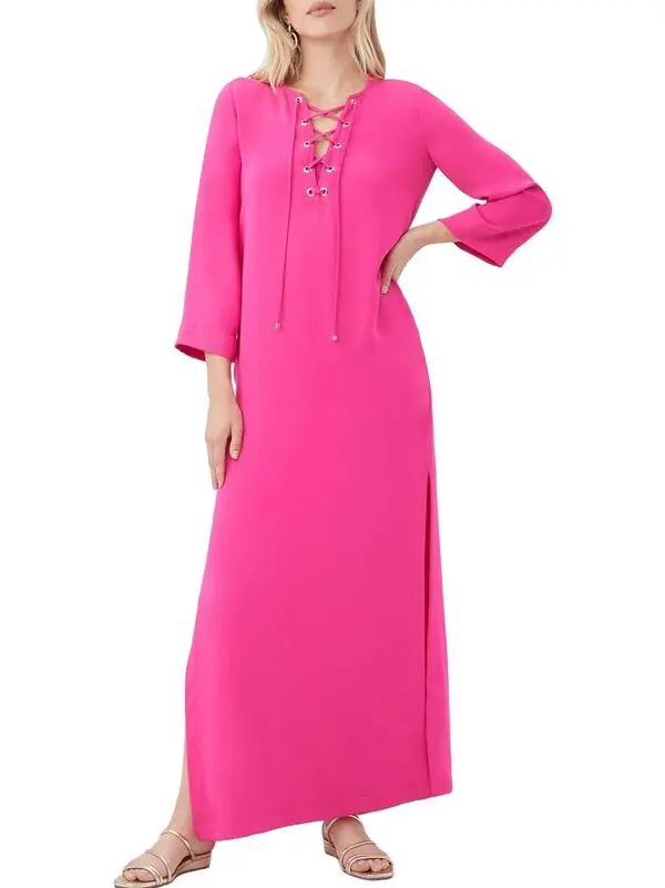 Trina Turk Catamaran Maxi Dress - Petal Pink