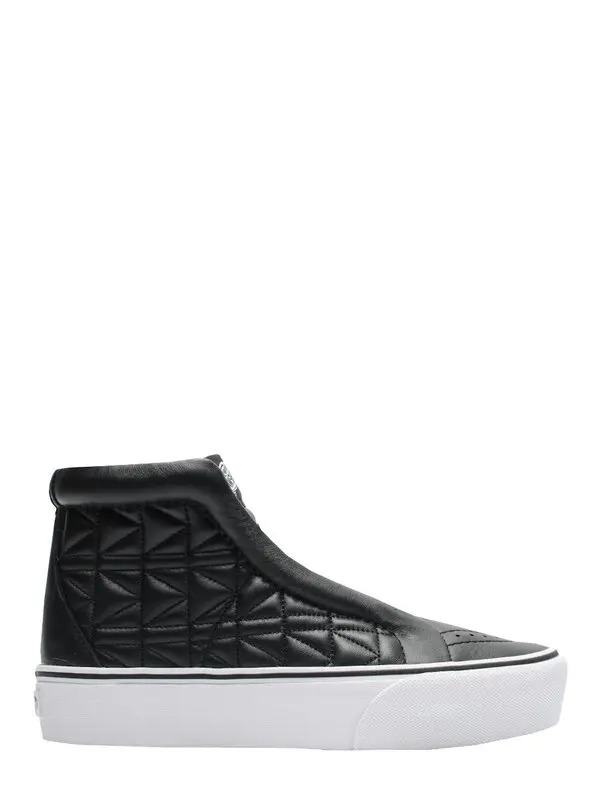 VANS Sk8-hi Karl Lagerfeld Quilted Platform Sneakers - Black/true White