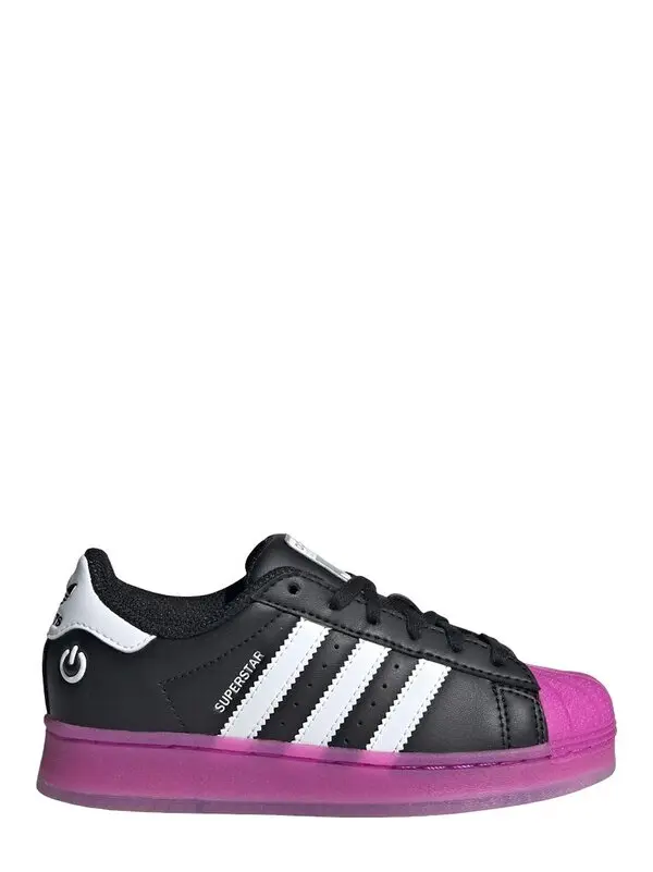 Adidas Superstar Led Sneakers - Core Black/purple Burst/cloud White