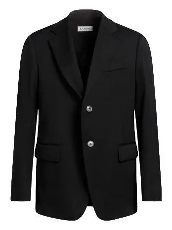 LANVIN Blazer Size Wool - Black