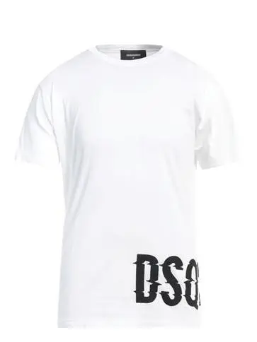 Dsquared2 T-shirt Military Size Cotton - White