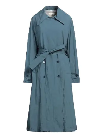 Barena Venezia Woven Trench Coat - Blue