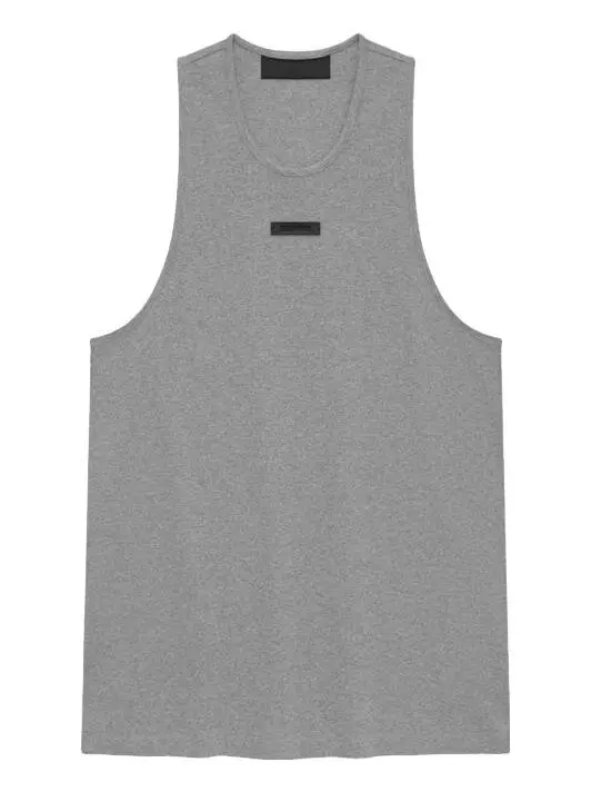 Fear Of God Essentials Ribbed Tank - Dark Heather
