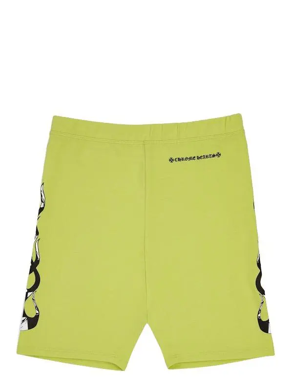 Chrome Hearts 99 Eyes Bike Short - Acidick Green