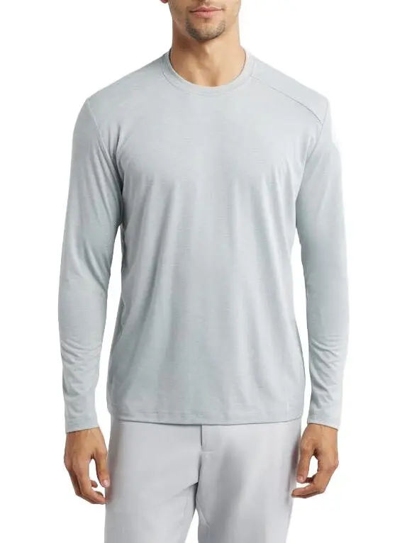 FREE FLY Shade Long-sleeve T-shirt - Heather Aspen Grey