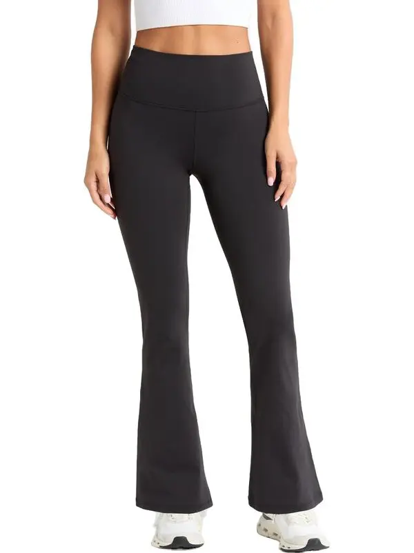 Zella Flex High-waist Flare Leg Pants - Black