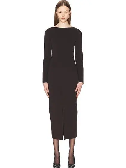 THE ROW Iragi Dress - Brown